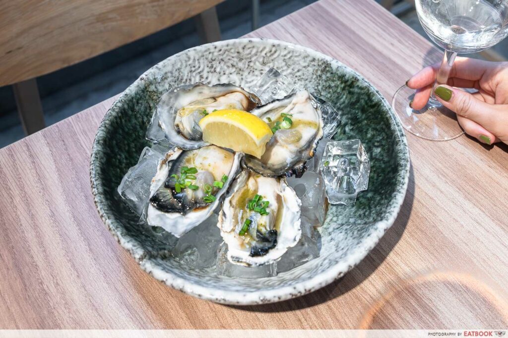 JAPAN RAIL CAFE Has Fresh Oysters And Famous Sakes In Tanjong Pagar ...