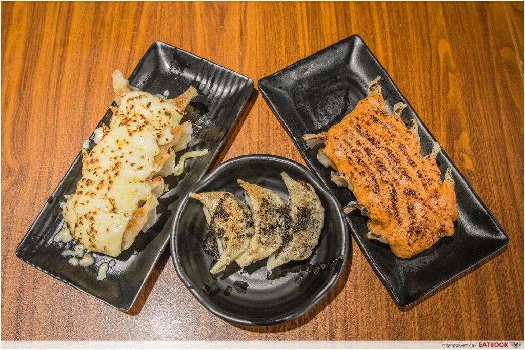 Gyoza-ya Review: Mentaiko, Cheese And Truffle Gyoza At Orchard For Less ...