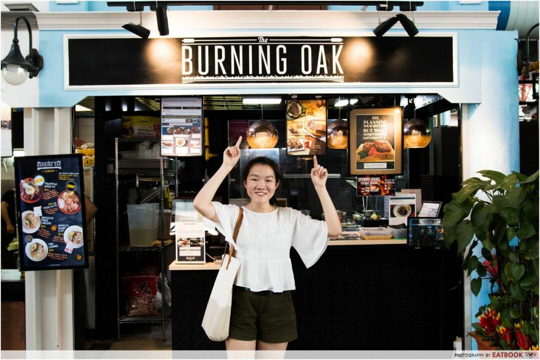 The Burning Oak Review: Wagyu And Foie Gras Dons At A Hawker Centre ...