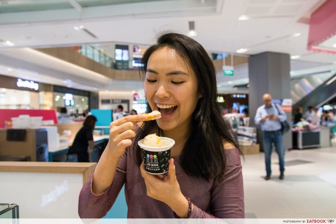 Lab Made Review: French Toast And Liu Sha Bao Ice-cream Made Using ...