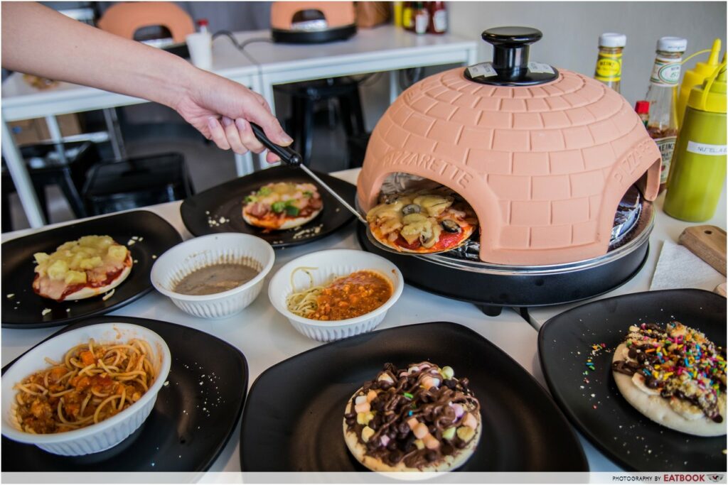 Rhombus Pizza Review: All-You-Can-Eat DIY Mini Pizza Buffet For $15 At ...