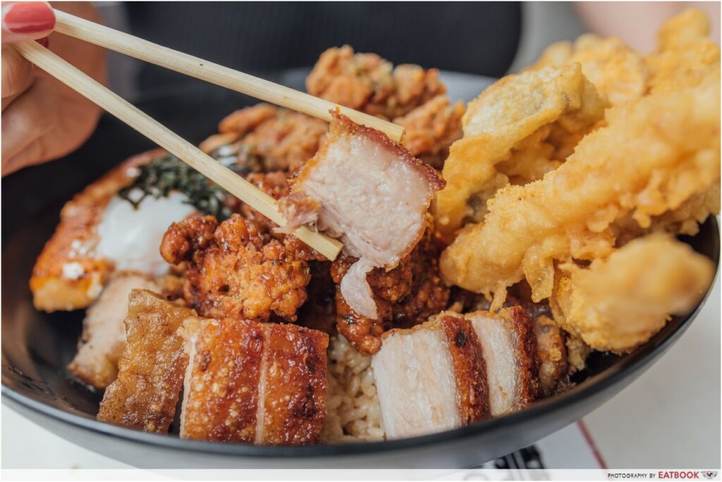 Don Review: Giant Donburi With Salted Egg Tempura And Wagyu Beef At A ...