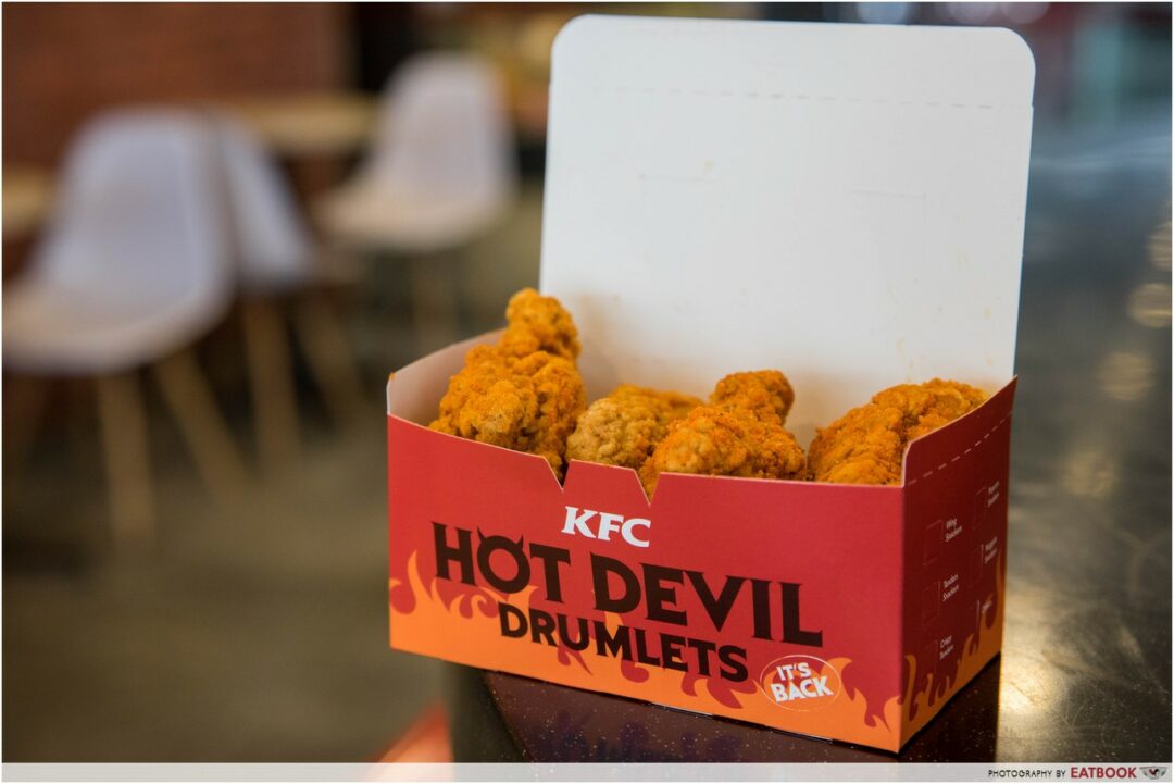 KFC's Hot Devil Drumlets Are Finally Making A Comeback After Going MIA ...