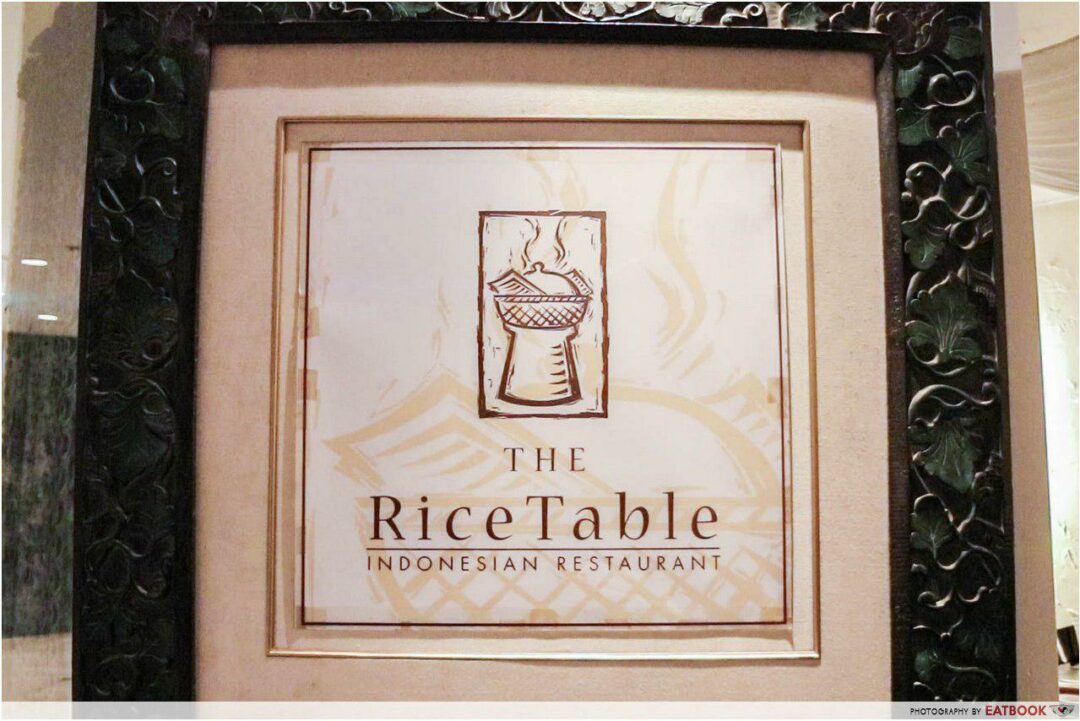 The Rice Table Review: 14-Course Indonesian Lunch Buffet At $18.95 Nett ...