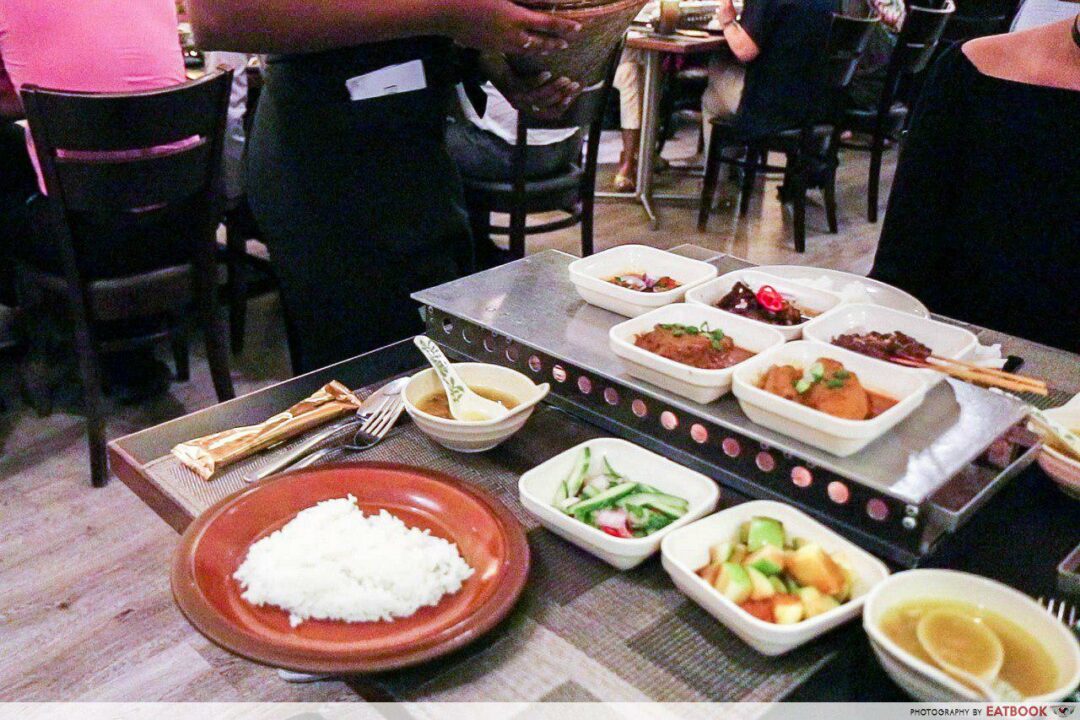 The Rice Table Review: 14-Course Indonesian Lunch Buffet At $18.95 Nett ...