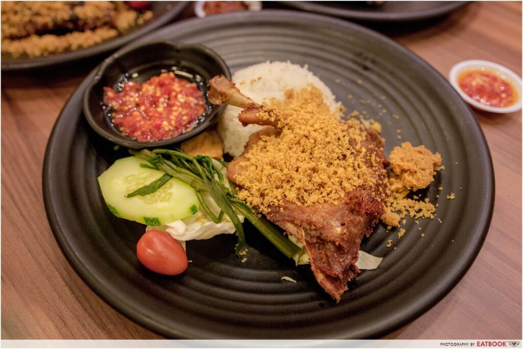 Bebek Goreng Pak Ndut Review: Halal-Certified Crispy Duck Rice At $9.90 At Orchard - Eatbook.sg ...