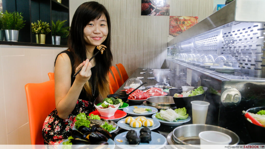 Upot Review: New Conveyor Belt Hot Pot Restaurant With Dishes From $0. ...