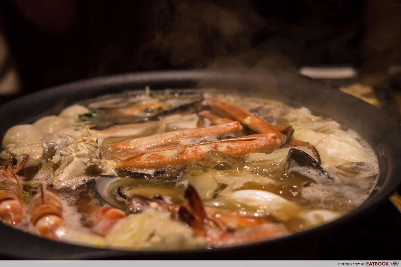 Nadai Fujisoba Ni-Hachi Review: SG’s Only Ice Hot Pot With Snow Crab ...