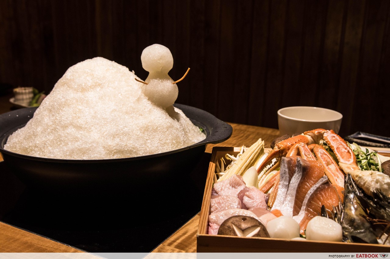 Nadai Fujisoba Ni-Hachi Review: SG’s Only Ice Hot Pot With Snow Crab ...