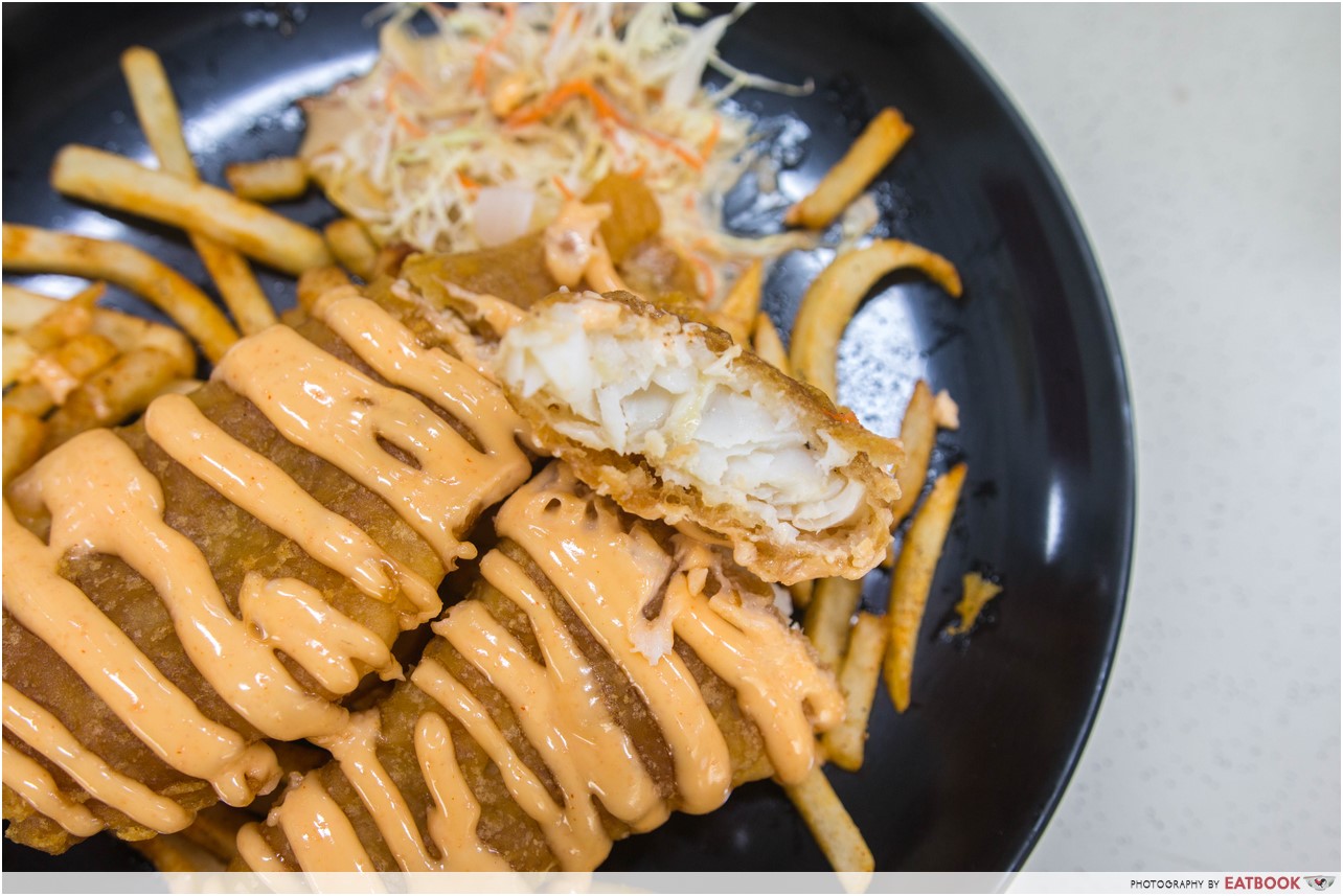 Whathefish! Review: Get Mentaiko Salmon And Cod Fish And Chips At ...