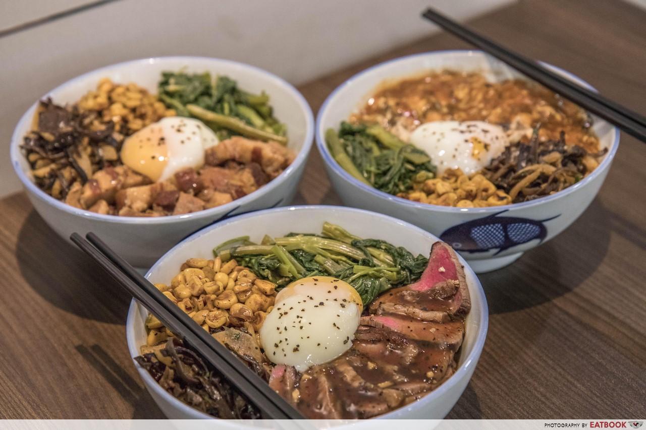 10 Atas Hawker Food Such As Sushi Rolls And Sio Bak Burger At Less Than ...