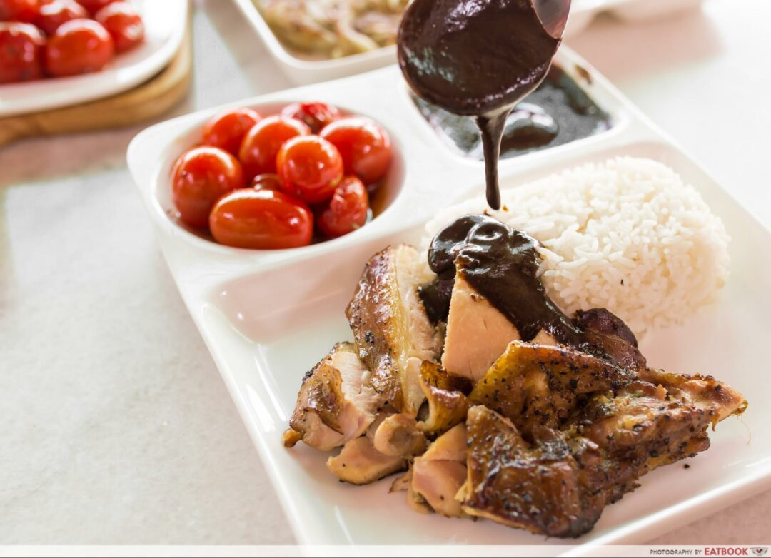 10 Atas Hawker Food Such As Sushi Rolls And Sio Bak Burger At Less Than ...