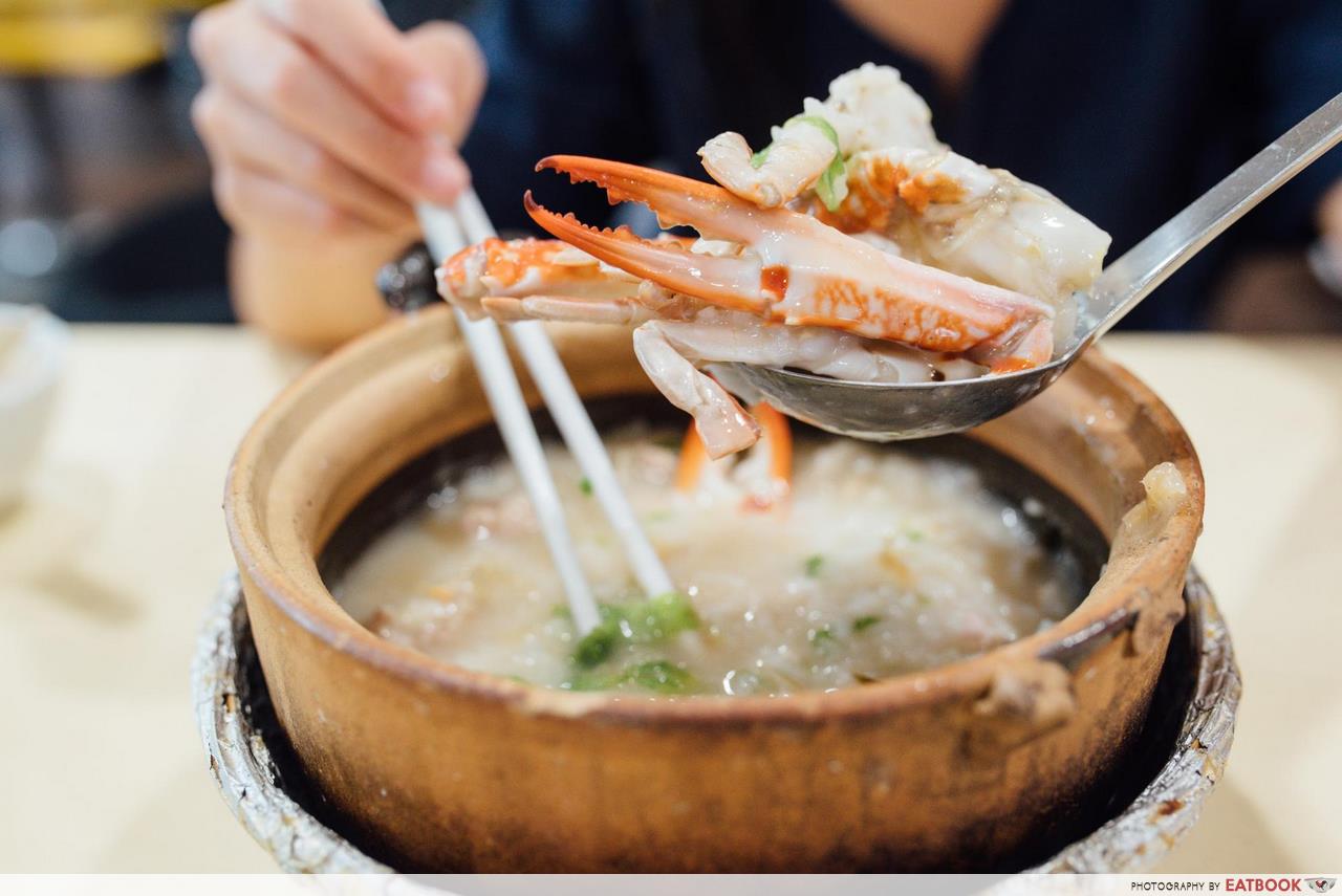 Swatow Is Here Review: Claypot Porridge With Eel And Flower Crab At $8 ...