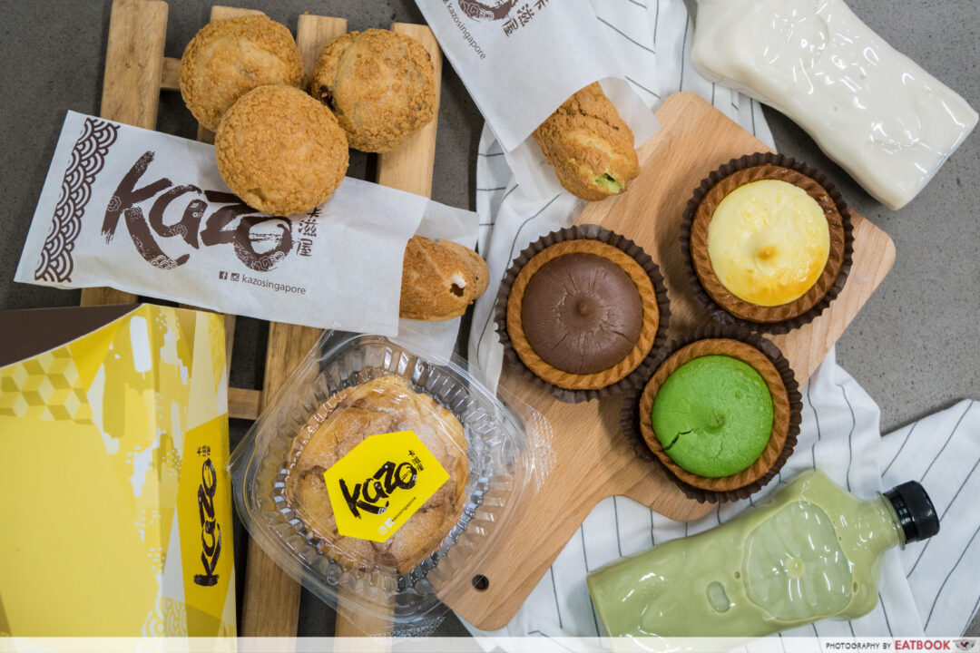 Kazo Review: Taiwanese Bakery At Chinatown With Salted Egg Lava Polo Bun - Eatbook.sg - Local ...