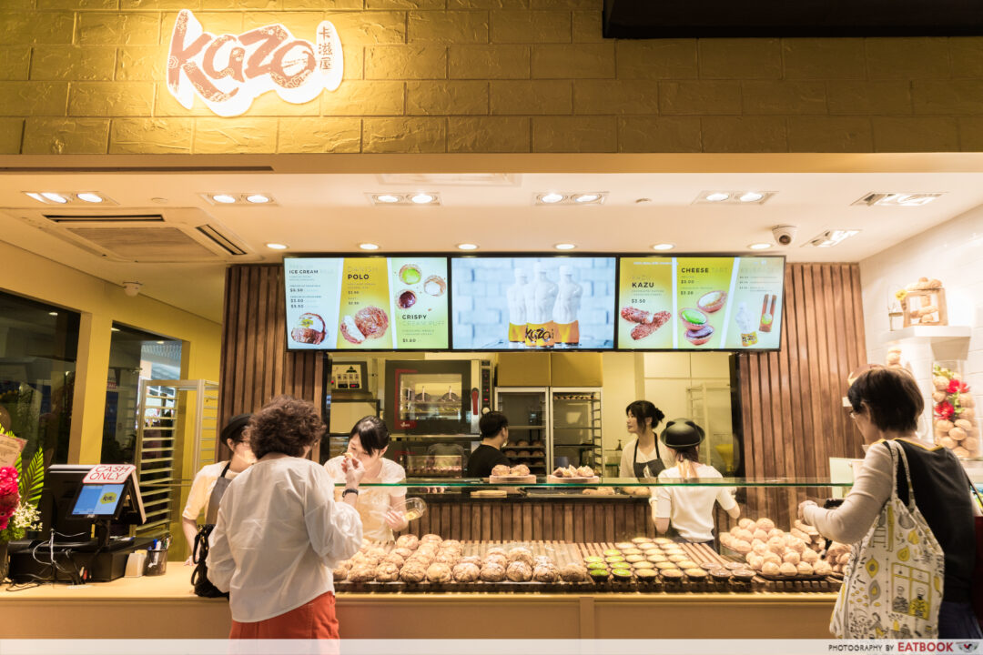 Kazo Review: Taiwanese Bakery At Chinatown With Salted Egg Lava Polo Bun - Eatbook.sg - Local ...