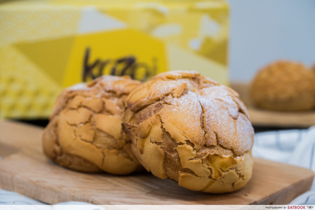 Kazo Review: Taiwanese Bakery At Chinatown With Salted Egg Lava Polo ...