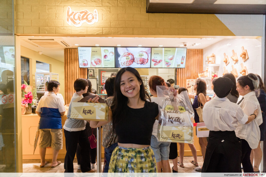 Kazo Review: Taiwanese Bakery At Chinatown With Salted Egg Lava Polo ...