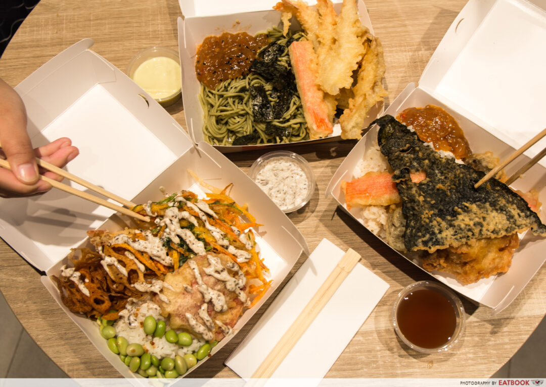 Natsu Review: Customisable Tempura Don At The Clementi Mall - Eatbook ...
