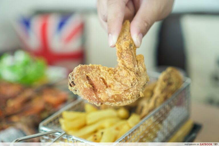 DM Chicken Review: 100cm Chicken, Prawn And Fries Platter With Free 4D ...