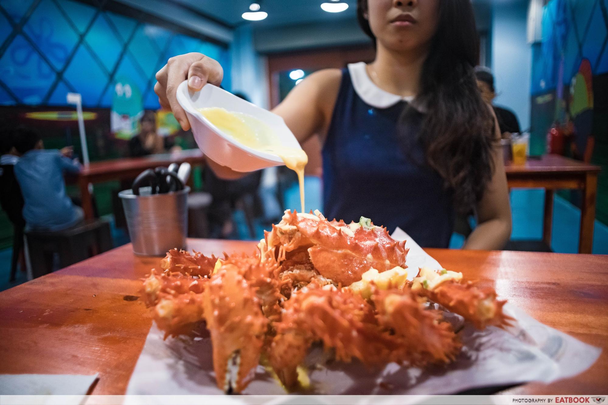Krusty J Crab Review: Alaskan Crabs And Lobsters Under S$50 At Johor ...