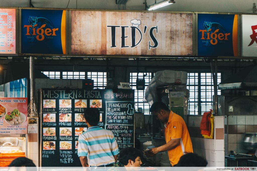 Ted's Kitchen Review: Hawker Stall Serving Cafe-Style Dishes Including ...