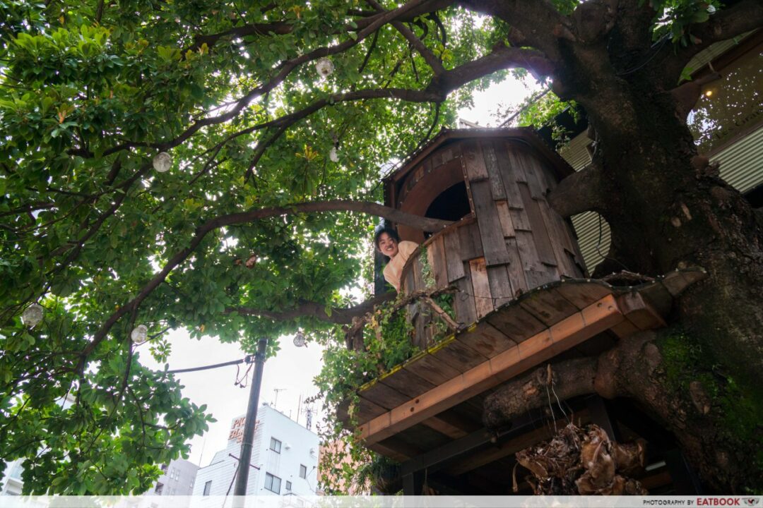 Les Grands Arbres Review: Tokyo Treehouse Cafe Hidden Above A Florist ...