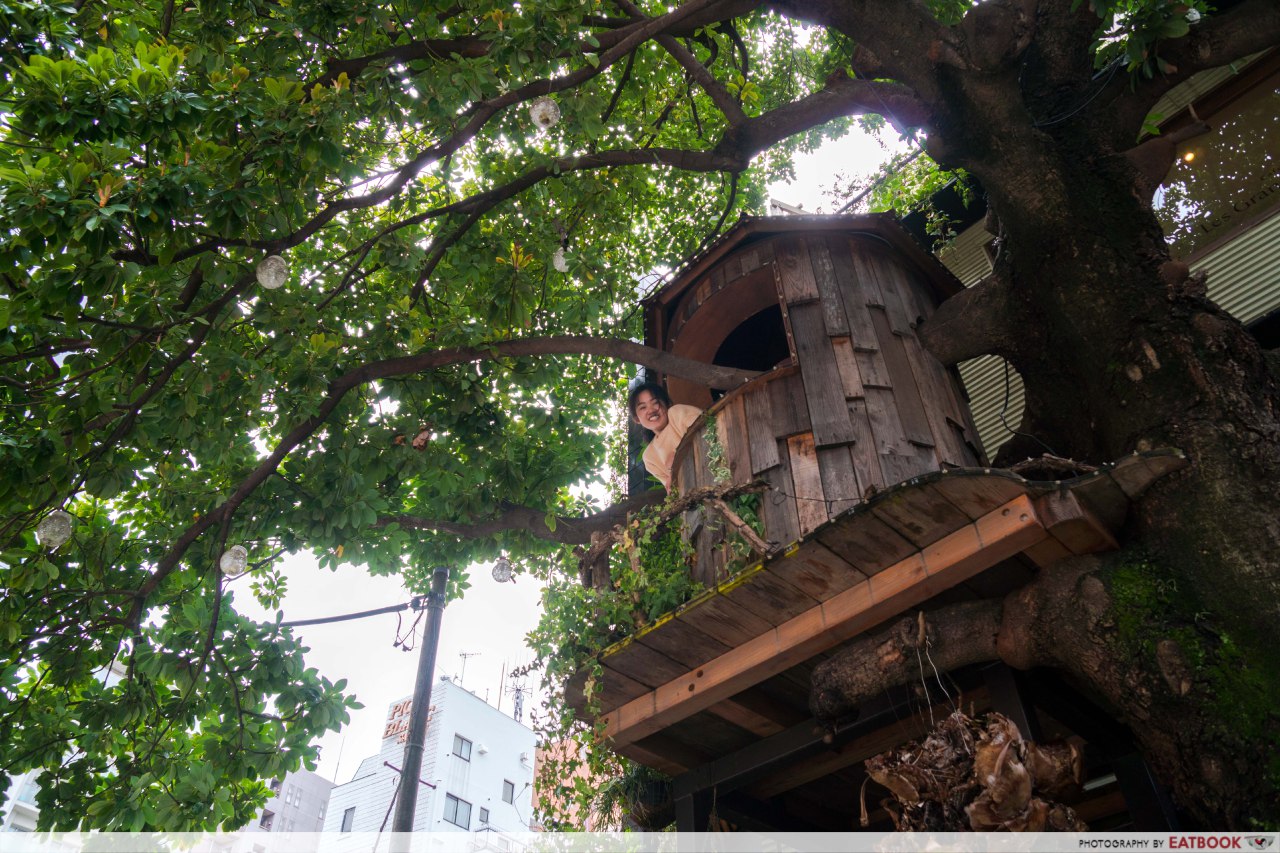 Les Grands Arbres Review: Tokyo Treehouse Cafe Hidden Above A Florist ...