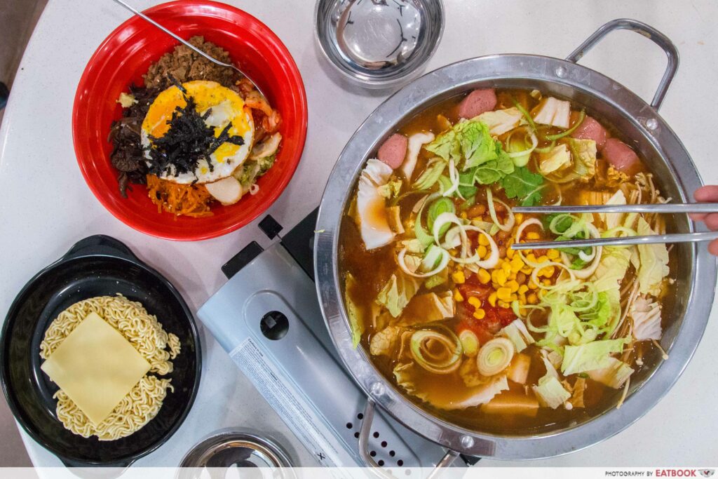 Star Army Stew Review: Hawker Army Stew And Bibimbap By Former ...