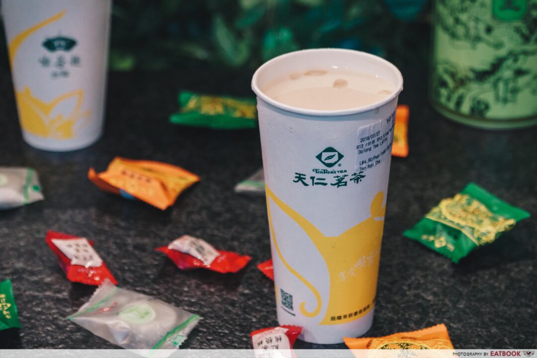 Ten Ren Tea 天仁茗茶 Review: Famous Taro And King's Oolong Milk Tea Opens ...