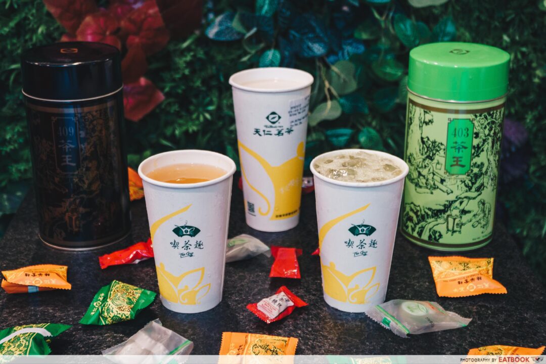 Ten Ren Tea 天仁茗茶 Review: Famous Taro And King's Oolong Milk Tea Opens ...