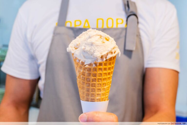 Dopa Dopa Creamery Review: Gelato Croissant Shop At Clarke Quay ...