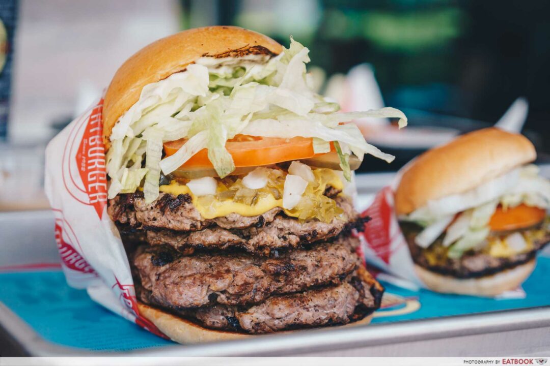 Fatburger Review: Giant Four-Patty Burger At This New Burger Chain From ...