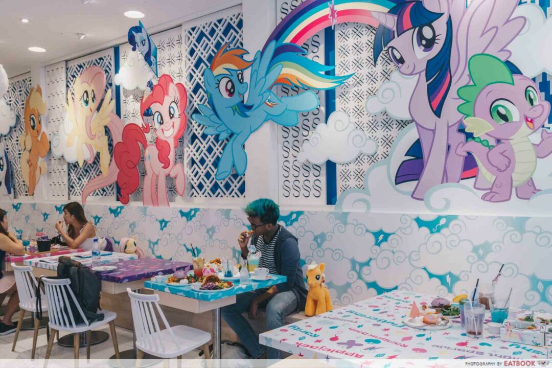 My Little Pony x Kumoya Cafe Review: Equestria-Themed Burgers And Cakes ...