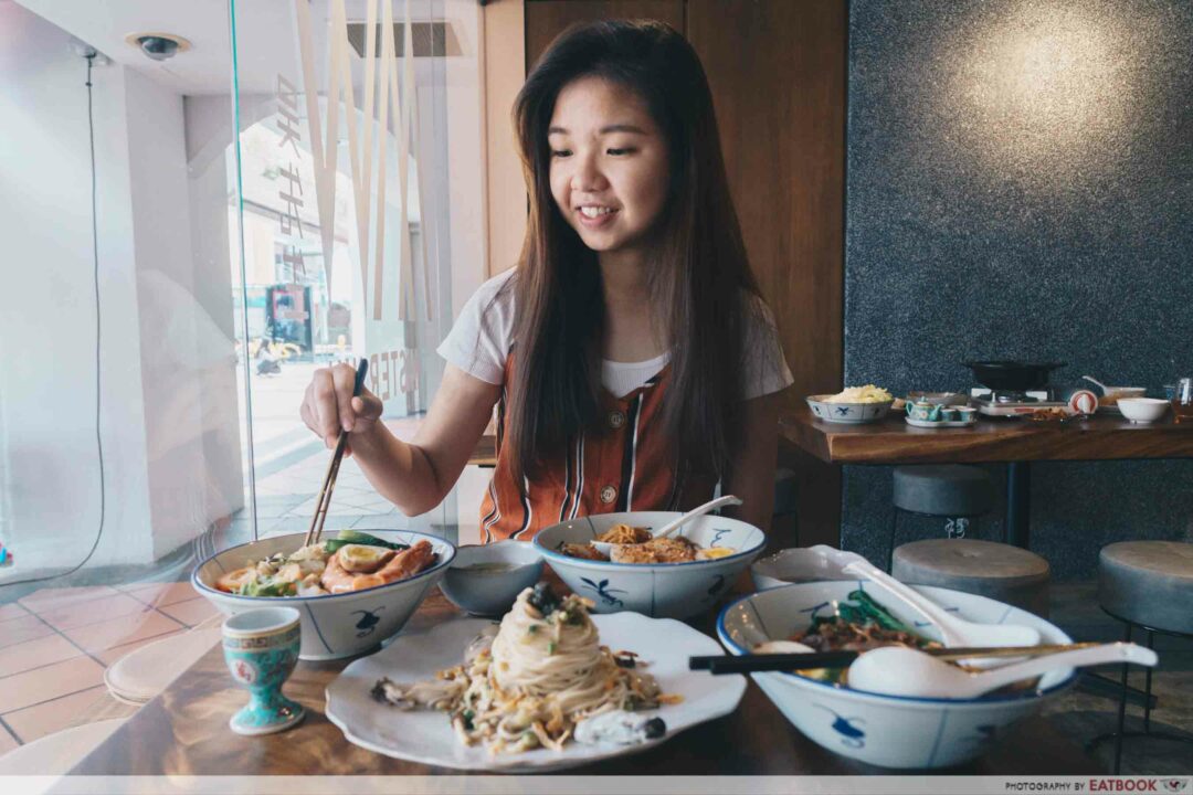 Mister Wu Review: Truffle Caviar Oyster La Mian And Hibiki Whisky Seafood Broth - Eatbook.sg ...