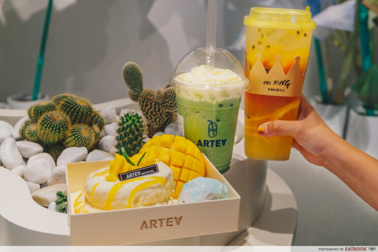 ARTEA Review: New Soufflé Pancake And Tea Latte Cafe At VivoCity ...