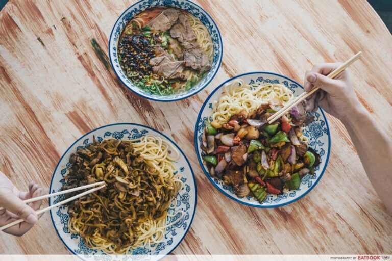 Niu Zou La Mian Review: $5 Halal Handmade La Mian With Braised Beef At ...