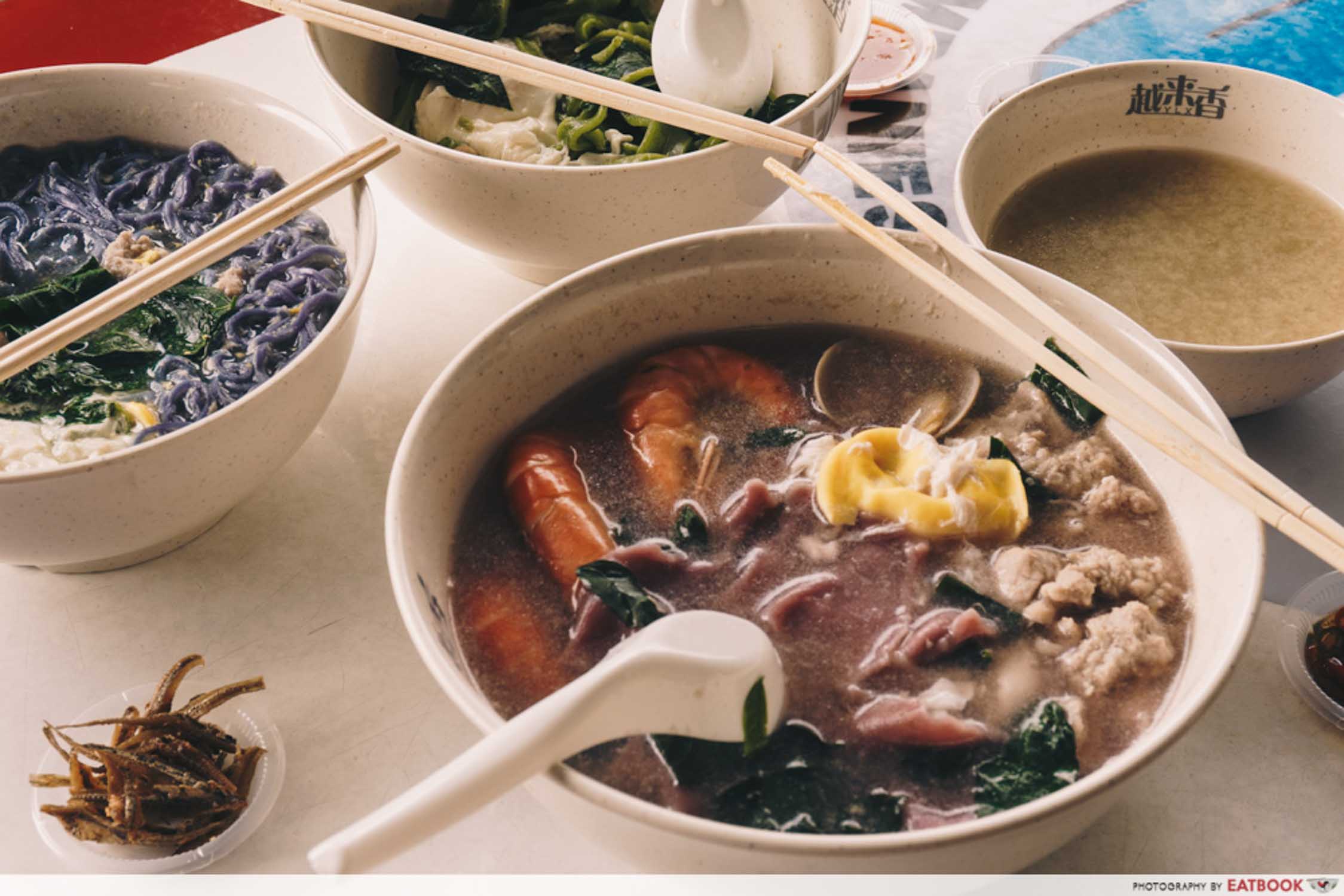 Yue Lai Xiang Delights Review: Colourful Ban Mian And Mee Hoon Kueh At ...