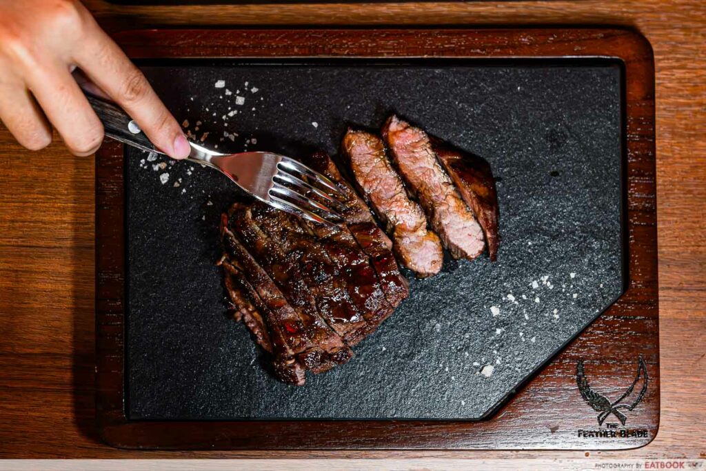 The Feather Blade Steakhouse & Seafood Bar Review | Eatbook.sg