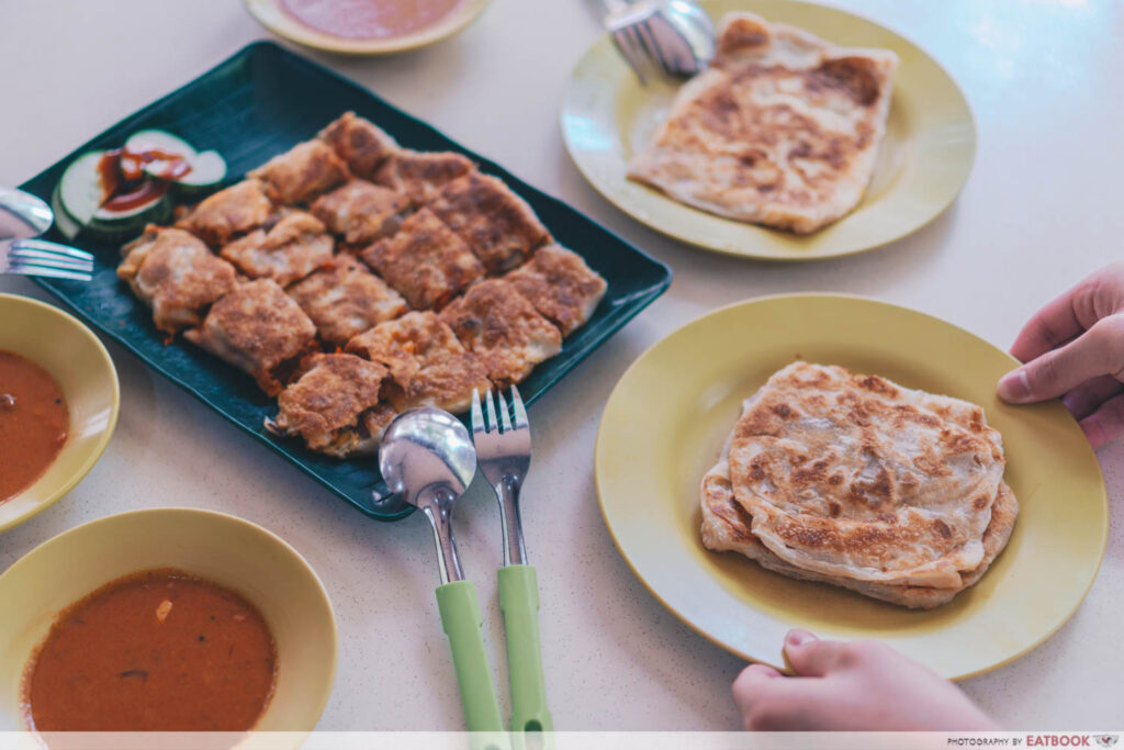 UBI 350 Crispy Prata: Must-Try Super Crispy Prata For Only $0.80 ...