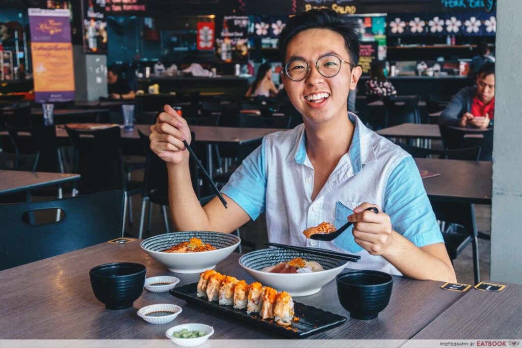 Kazoku Japanese Cuisine Review: Cheap And Good Mentaiko Salmon Don And ...