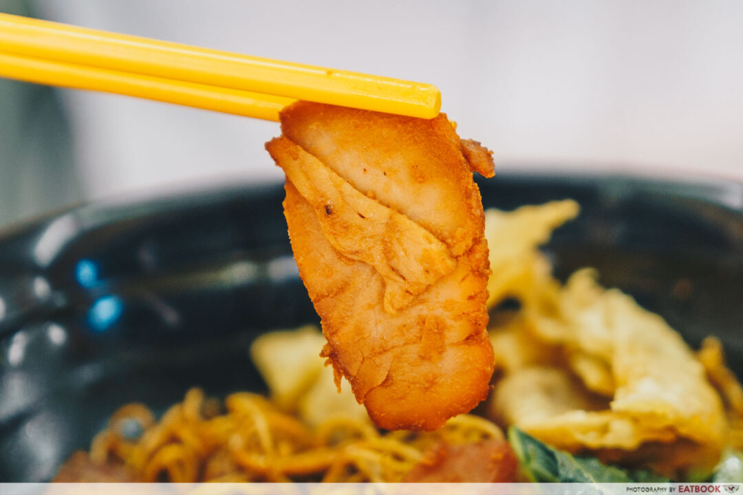 Tay Kee Noodle House Review: Salted Egg Yolk Chicken Cutlet Noodles ...