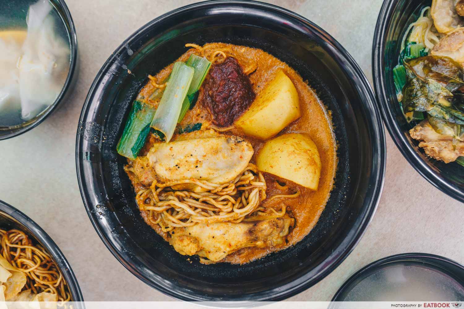Tay Kee Noodle House Review: Salted Egg Yolk Chicken Cutlet Noodles Near Bugis - Eatbook.sg ...