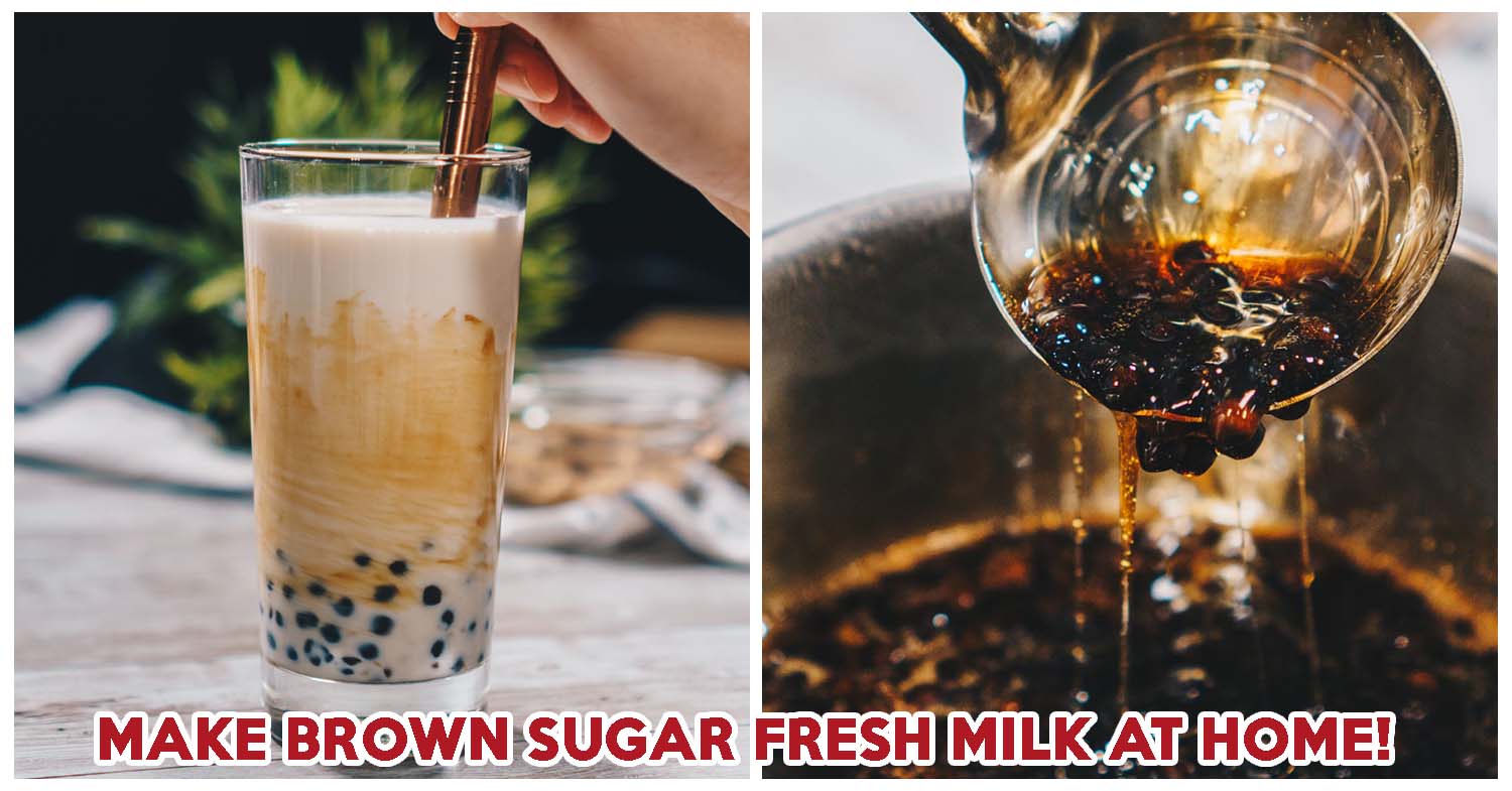 Brown Sugar Pearl Fresh Milk Recipe Cheap Homemade Boba Tea That s