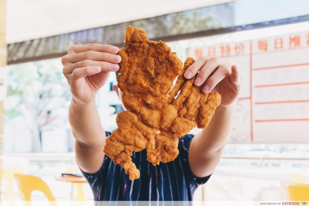 Raffles Western Delight Review: XXL Chicken Cutlet With Fries And Fried ...