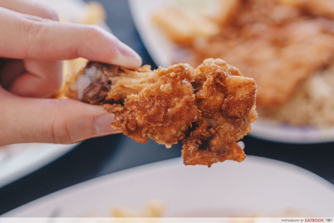 Raffles Western Delight Review: XXL Chicken Cutlet With Fries And Fried ...