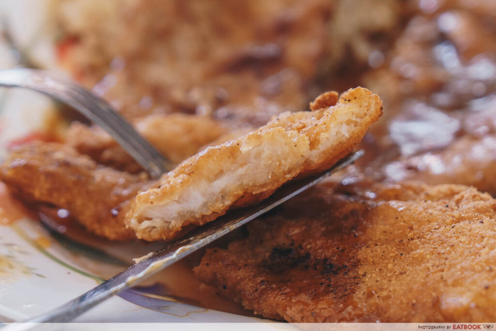 Raffles Western Delight Review: XXL Chicken Cutlet With Fries And Fried ...