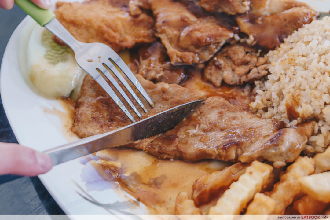 Raffles Western Delight Review: XXL Chicken Cutlet With Fries And Fried ...