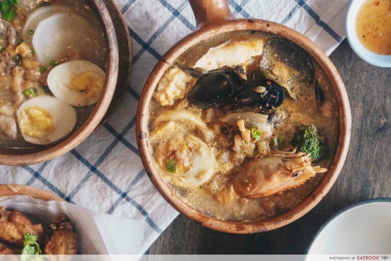 Jok Jok Mor Review: Traditional Thai Claypot Porridge In Tom Yum ...