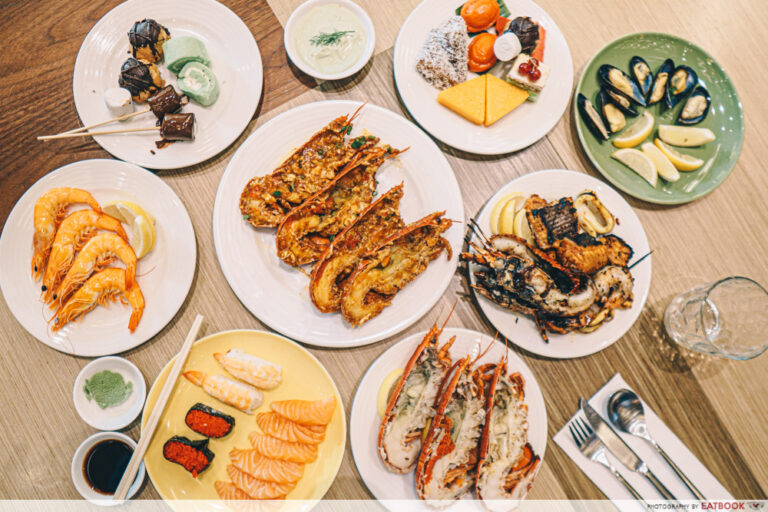 J65 Has Daily Seafood Buffets Featuring BBQ Seafood, Oysters & Lobsters ...