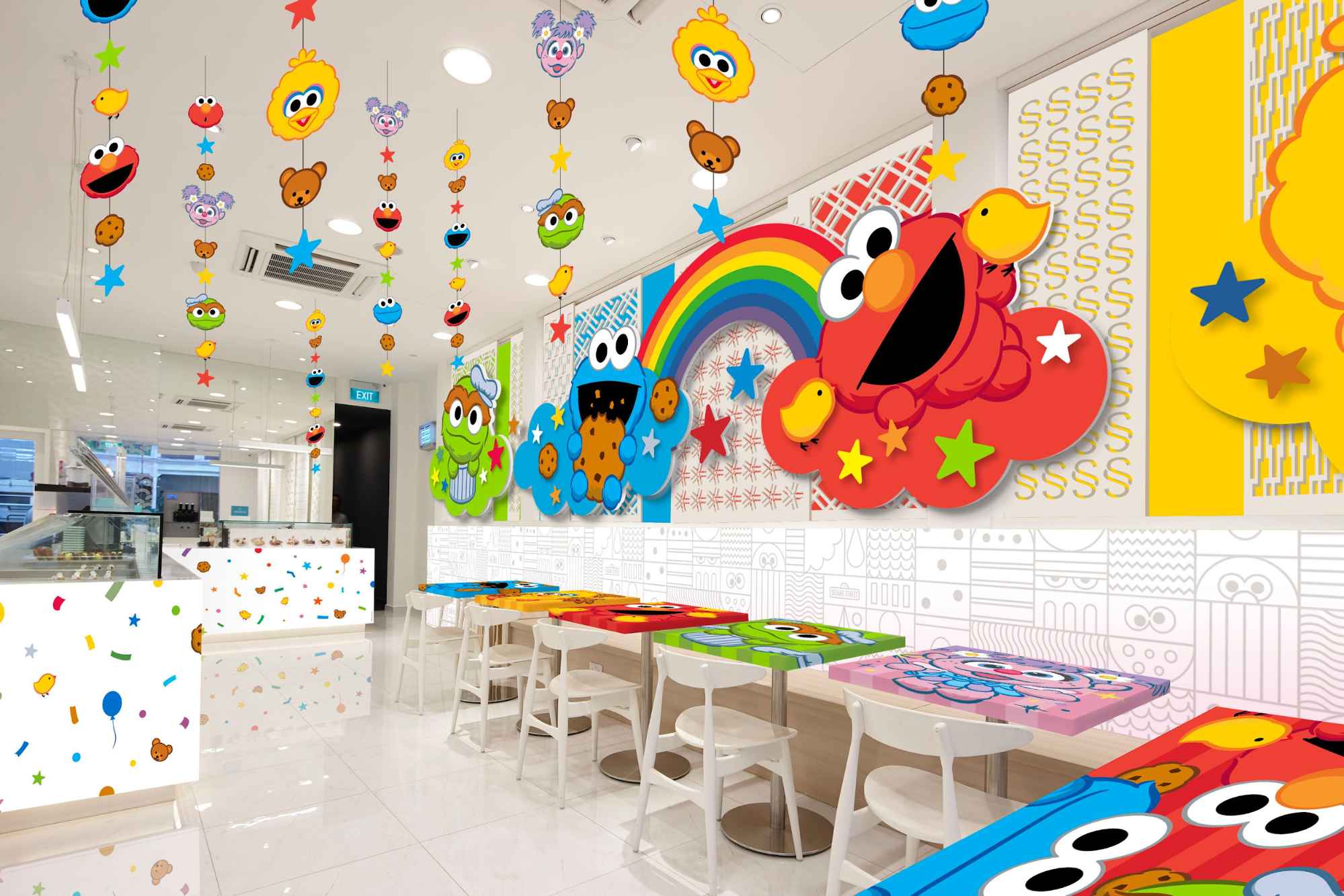 Pop-Up Sesame Street Cafe At Bugis From 26 September to 29 December ...